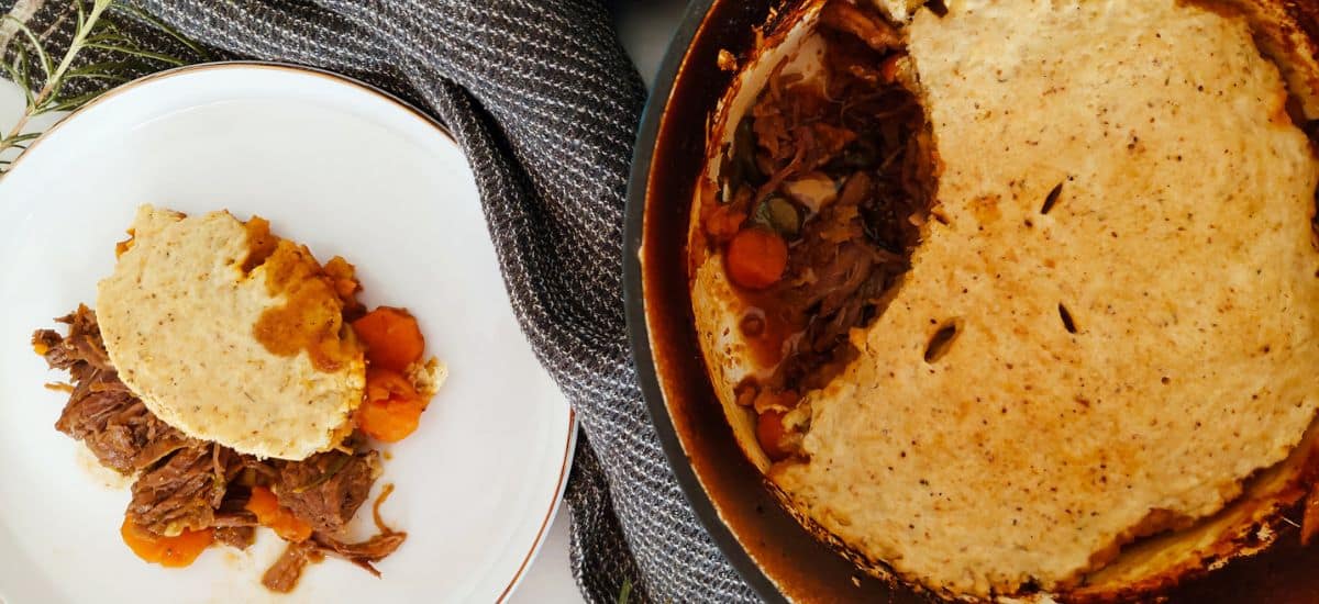 Vitela Estufada no Forno com Crosta de Massa (Receita Fácil) - Cozinhar ...